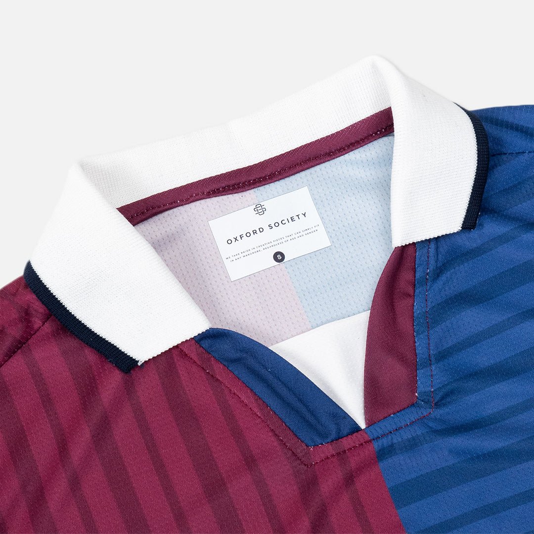 Manor Ground Jersey Navy Maroon – Oxford-Society