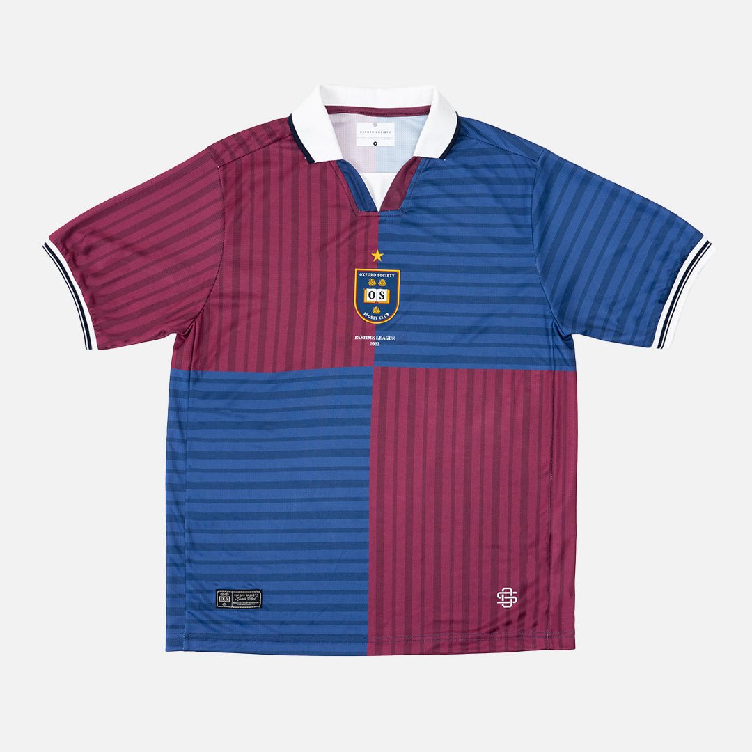 Manor Ground Jersey Navy Maroon – Oxford-Society